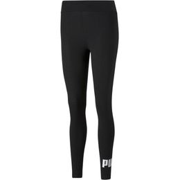 Puma Leggings "ESS Logo Leggings" in Schwarz | Gr.: L