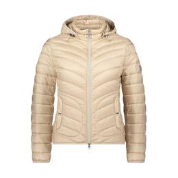 Betty Barclay Outdoorjacke mit abnehmbarer Kapuze in Beige | Gr.: 46