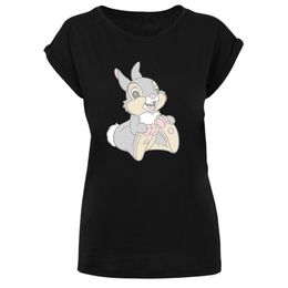 F4NT4STIC T-Shirt Disney Classics Bambi Klopfer in schwarz | Gr.: XS