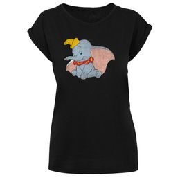 F4NT4STIC T-Shirt Desny Dumbo Classic in schwarz | Gr.: 4XL