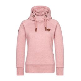 Naketano Sweat Hoody Mandy Spezial Schmutz Pink Melange | Gr.: XS