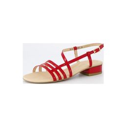 Paul Green Sandalen in Rot | Gr.: 42,5