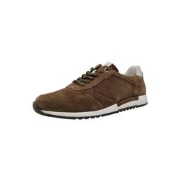 Sioux Sportliche Schn&uuml;rschuhe in Oliv | Gr.: 44