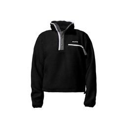 Columbia Helvetia II Cropped Half Snap Fleece in Schwarz | Gr.: M