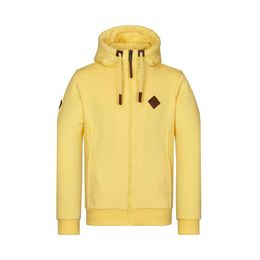 Naketano Sweat Kapuzenjacke Birol 20 Yellow Melange | Gr.: L