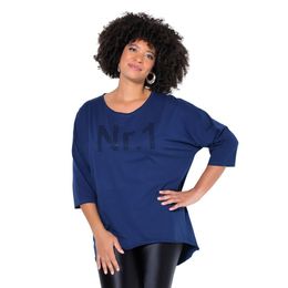 Angel of Style Longshirt in dunkelblau | Gr.: 54-56