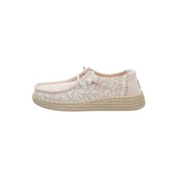 Hey DUDE Shoes Hey Dude Mokassins Schn&uuml;rschuhe in Beige | Gr.: 41