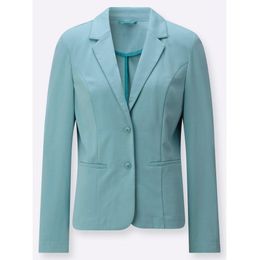 WITT WEIDEN Jersey-Blazer in ozean | Gr.: 40