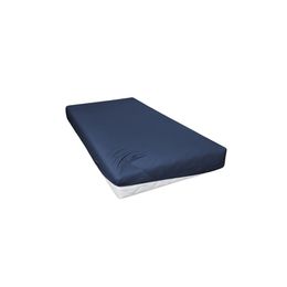 H.G. Hahn-Haustextilien H.G. Hahn Spannbetttuch Primera Elastan Feinjersey in marine | Gr.: 100 x 200