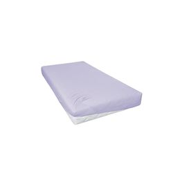 H.G. Hahn-Haustextilien H.G. Hahn Spannbetttuch Primera Elastan Feinjersey in lavendel | Gr.: 100 x 200