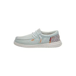 Fusion Sportliche Slipper in Blau | Gr.: 38