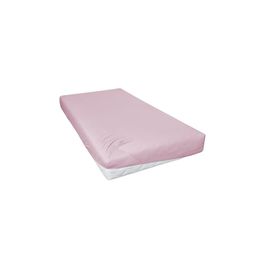 H.G. Hahn-Haustextilien H.G. Hahn Spannbetttuch Primera Elastan Feinjersey in mauve | Gr.: 190x200 cm - 200x200 cm