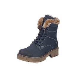 Rieker Schn&uuml;rboots in Blau | Gr.: 39