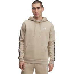 Under Armour Hoodie "Icon Fleece HD Taping" in Braun | Gr.: S