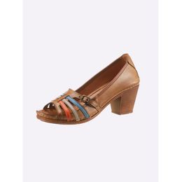 Gemini Pumps in cognac | Gr.: 41