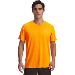 Under Armour Sportshirt "Trail Run T-Shirt" in Orange | Gr.: XXL