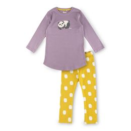 Sigikid Pyjama Nachtw&auml;sche in lila/gelb | Gr.: 86