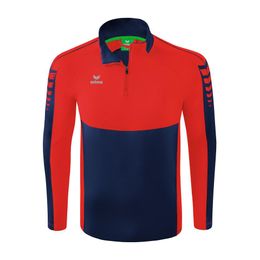 Erima Kinder Six Wings Trainingstop in new navy/rot | Gr.: S