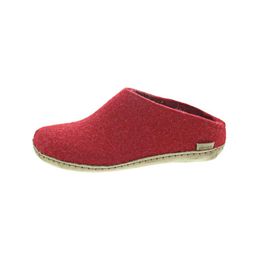 glerups Slip-on Hausschuh Rot | Gr.: 43