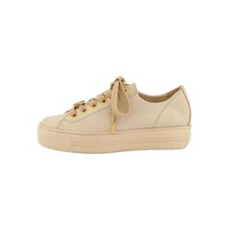 Paul Green Sneaker in Beige/Braun | Gr.: 40,5