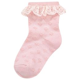 H.I.S. H.I.S Socken in 1x grau melange, 1x rosa, 1x ecru | Gr.: 10-14