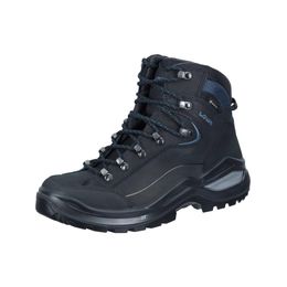 Lowa Wanderschuhe / Wanderstiefel in schwarz/blau | Gr.: 39,5