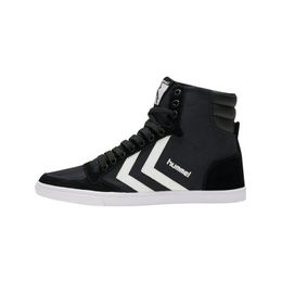 Hummel Schn&uuml;rsenkel Sneaker Hummel Slimmer Erwachsene in BLACK/ WHITE KH | Gr.: 38