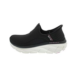 Skechers Slip-Ins: D'Lux Walker Slipper Schwarz | Gr.: 36