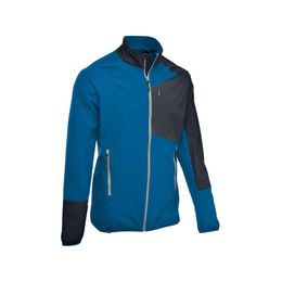 Maul Sport Softshelljacke "Hornspitze" in Blau/ Schwarz | Gr.: 48