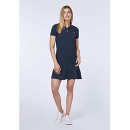 POLO SYLT Polokleid im klassischen Polo-Stil in Blau | Gr.: XS