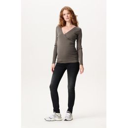Noppies Skinny Umstandsjeans Avi in Black Denim | Gr.: 31
