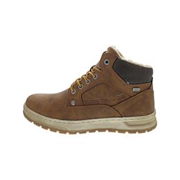 Tom Tailor Schn&uuml;rstiefel Braun | Gr.: 44