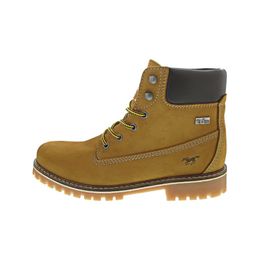 Mustang Schn&uuml;rstiefel Beige | Gr.: 45
