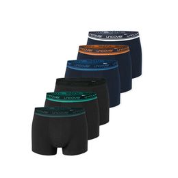 uncover by Schiesser Trunk Cotton Serie in dunkelblau/schwarz | Gr.: XXL/3XL