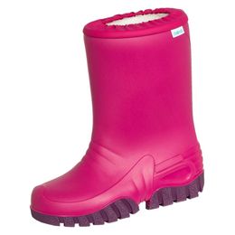 Spirale Kinder-Winterstiefel Pelmo gef&uuml;ttert in fuxia | Gr.: 24