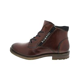 Bugatti Lobo Comfort Schn&uuml;rstiefel Braun | Gr.: 44