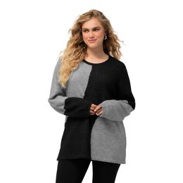 Ulla Popken Pullover in schwarz | Gr.: 50-52