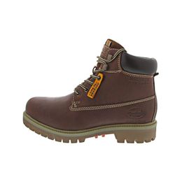 Dockers by Gerli Schn&uuml;rstiefel Braun | Gr.: 43