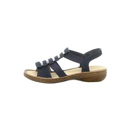 Rieker Komfort Sandalen in Blau | Gr.: 37