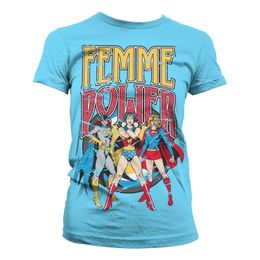 DC COMICS Shirt in Blau | Gr.: XL