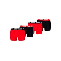 Boxershorts Puma MEN EVERYDAY BASIC BOXERS 2P in Black/Red | Gr.: M