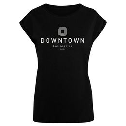 F4NT4STIC T-Shirt Downtown LA SHORT SLEEVE TEE in schwarz | Gr.: 5XL