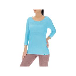 uyn W TO-BE OW SHIRT THREE QUARTER SLEEVE in Blau | Gr.: xs