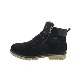 Rieker Schn&uuml;rstiefelette Blau | Gr.: 43