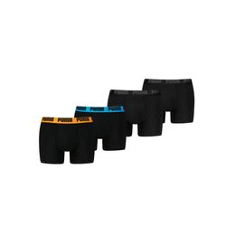 Boxershorts Puma MEN EVERYDAY BASIC BOXERS 2P in Dark Grey / Orange | Gr.: XL