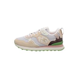 MARIP&Eacute; Sportliche Schn&uuml;rschuhe in Beige | Gr.: 42