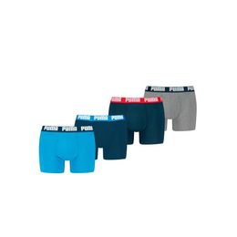Boxershorts Puma MEN EVERYDAY BASIC BOXERS 2P in Navy Light/Mixed Grey | Gr.: XL