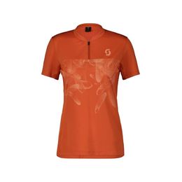 Scott W TRAIL FLOW ZIP S/SL SHIRT in Rose | Gr.: XS