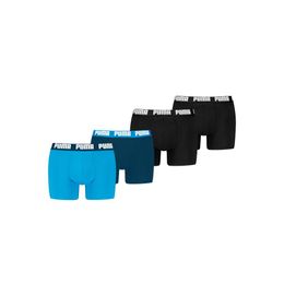 Boxershorts Puma MEN EVERYDAY BASIC BOXERS 2P in Black/Blue Heaven | Gr.: XL