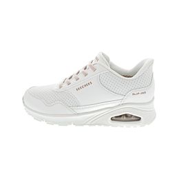 Skechers Slip-Ins:Uno-Banksia Luxe Sneaker low Wei&szlig; | Gr.: 40